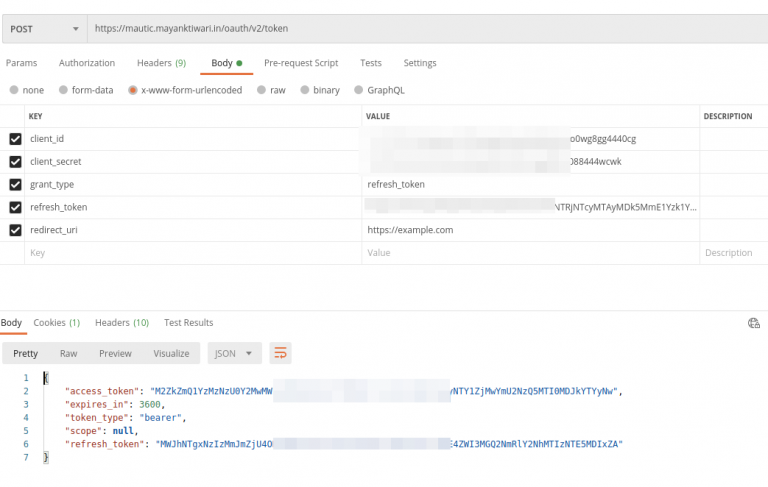 Mautic REST API with 3 Type of Authentication – Explained with Postman Examples – TutorialsJoint