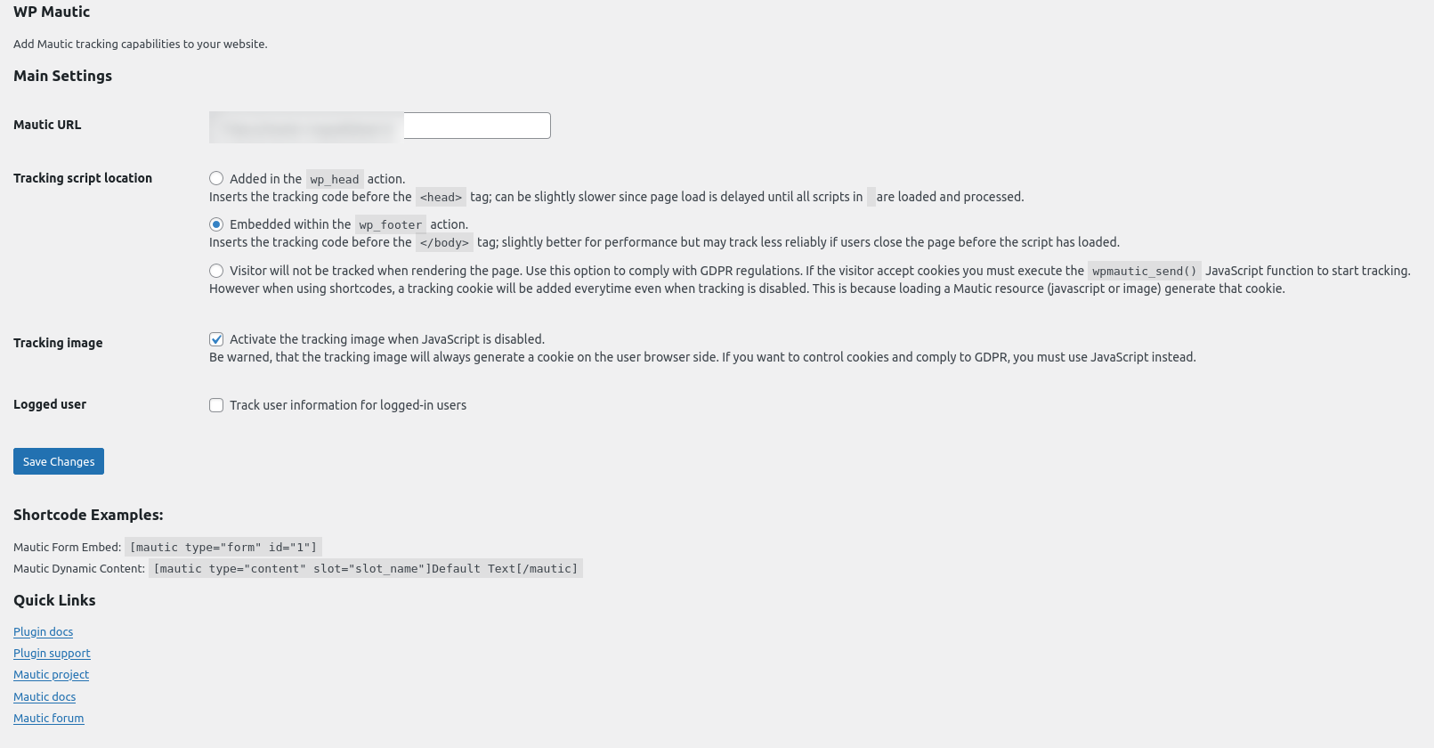 Mautic WordPress Integration – Step by step tutorial with screenshots – TutorialsJoint