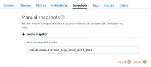 Create or Upgrade AWS Lightsail Server CPU, Storage Disk and Memory – TutorialsJoint